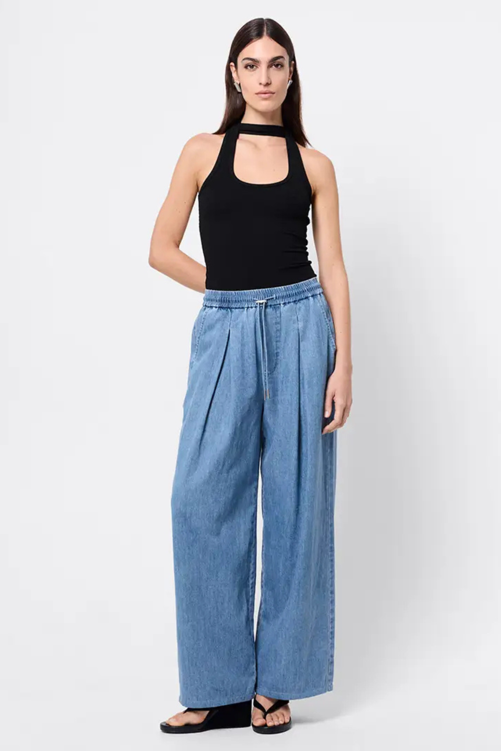 Mossman - High Tide Pants - Blue Chambray - Coko Store